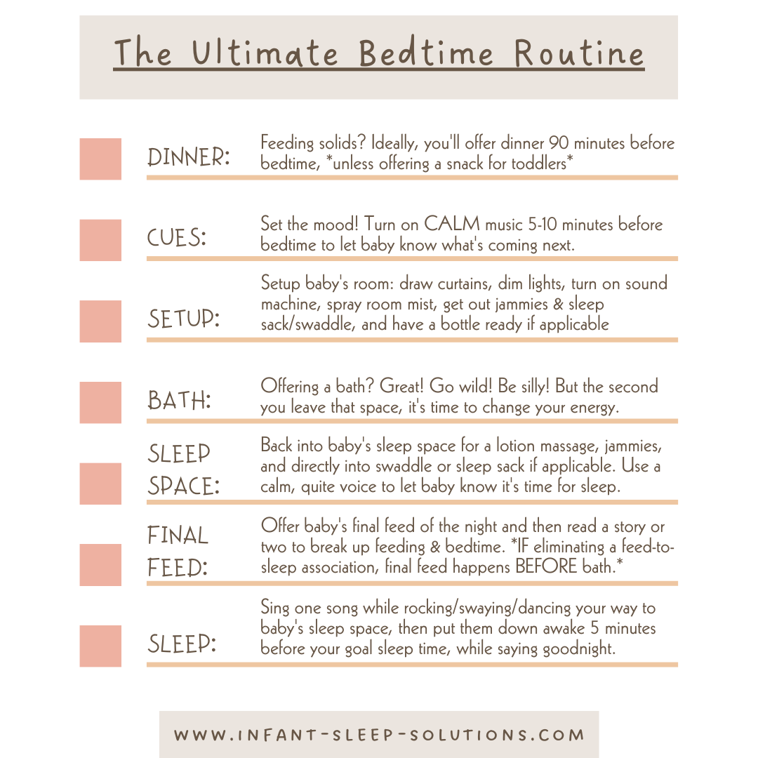 Bedtime Routine – Infant Sleep Solutions